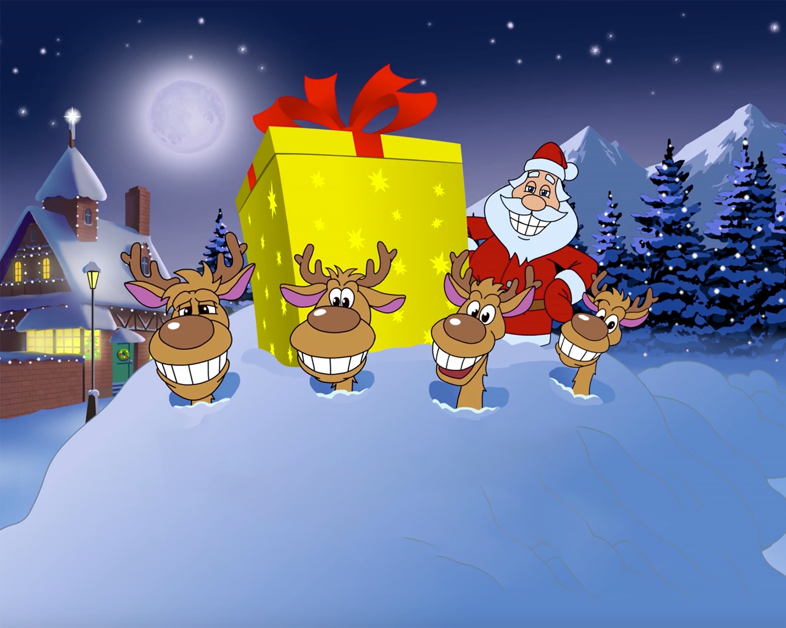 Sjove julekort - gratis postkort fra 123kort