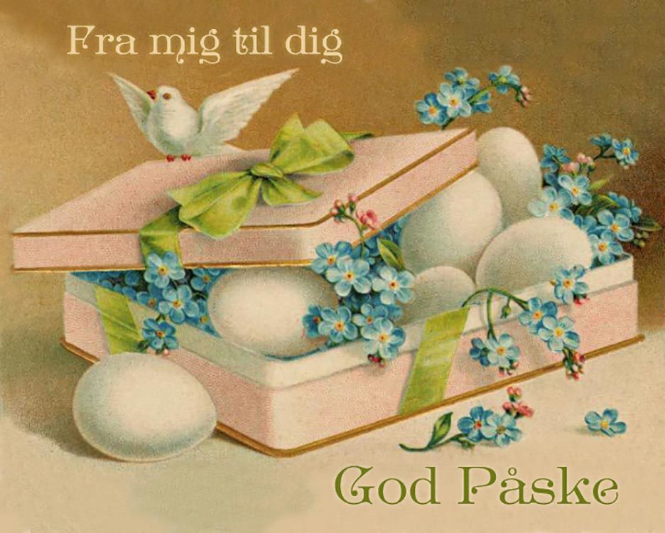Gaveæsken - Påskekort - gratis postkort fra 123kort.dk